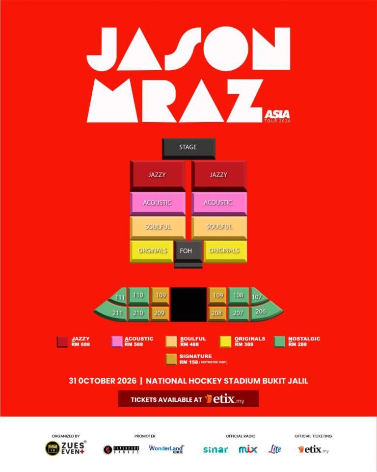 Jason Mraz Kembali Gegar Kuala Lumpur Selepas Tujuh Tahun - MMS ...